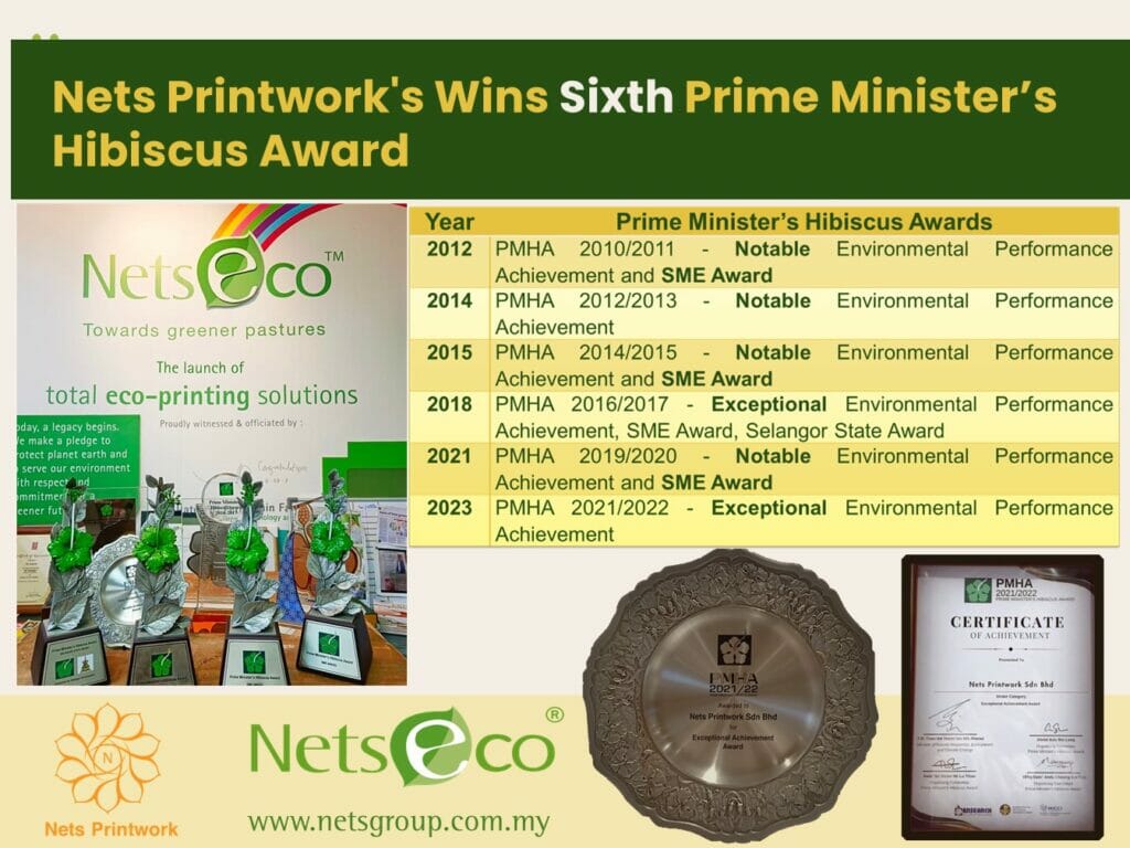 Nets Printwork Wins 6th Prime Minister’s Hibiscus Award 2023