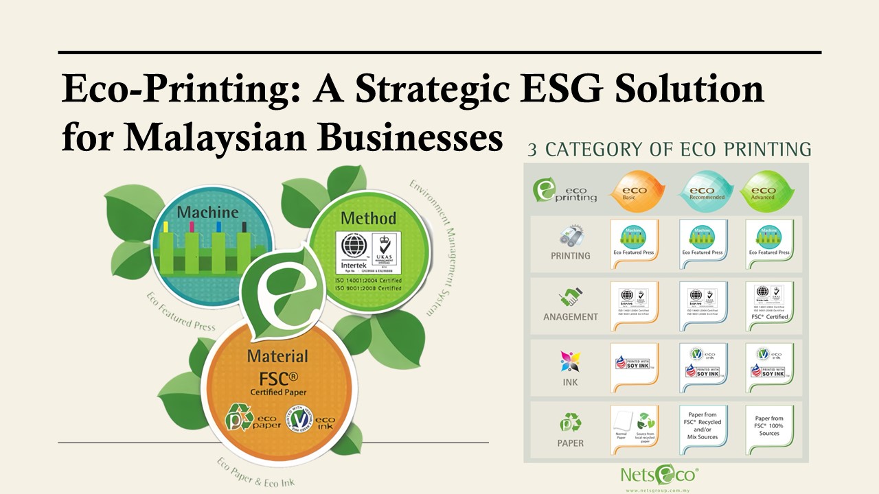 Eco-Printing: A Strategic ESG Solution for Malaysian Businesses